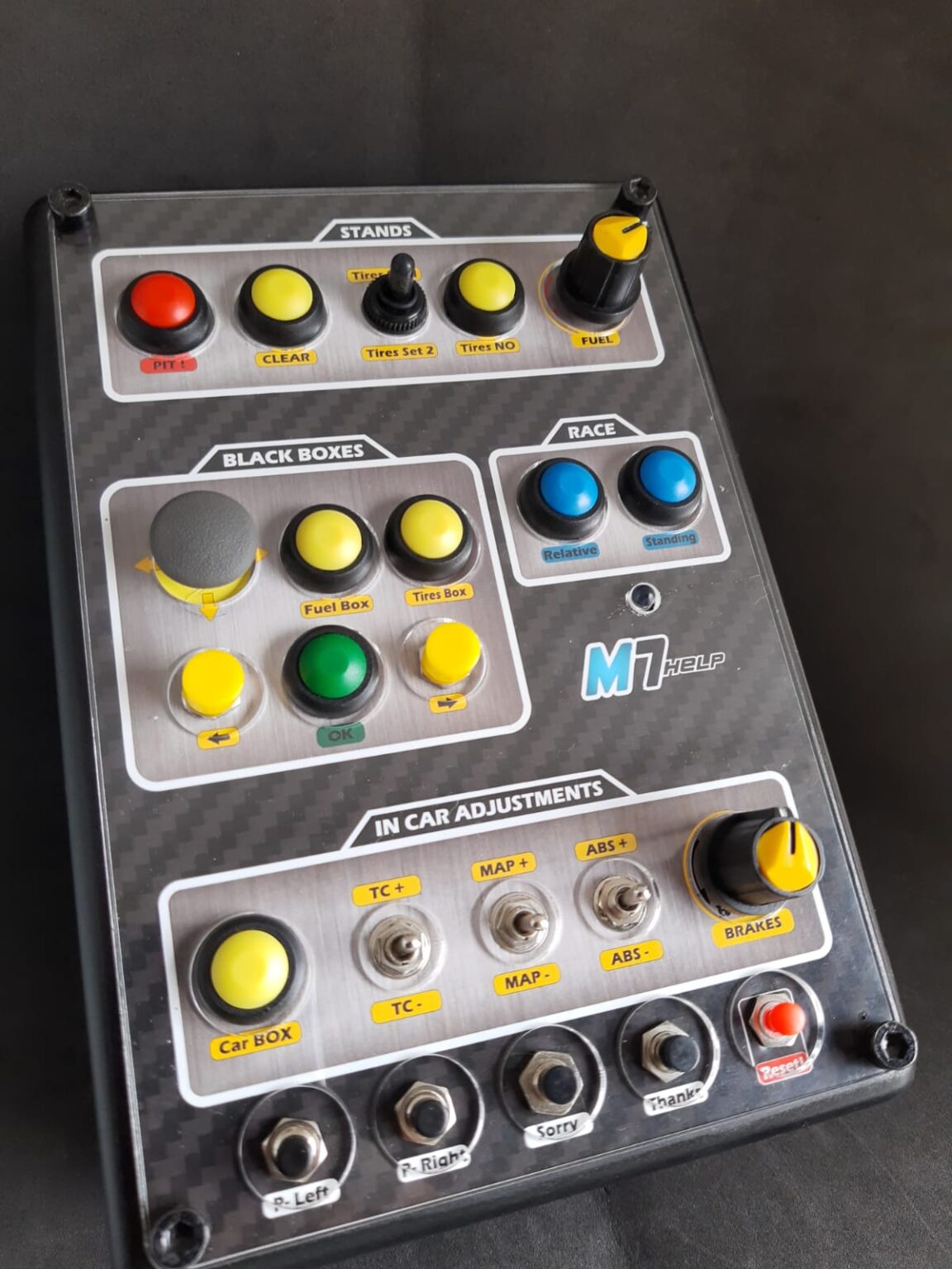 Button Box Iracing M-180 - M7Help